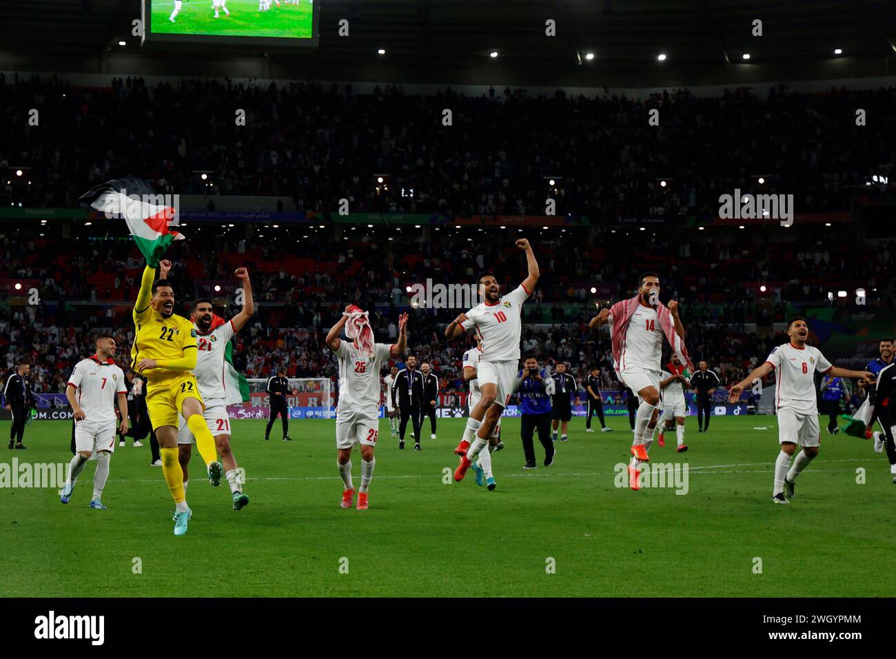 Ahmad Bin Ali Stadium, Al Rayyan, Qatar. 6th Feb, 2024. Mousa Altamari ...