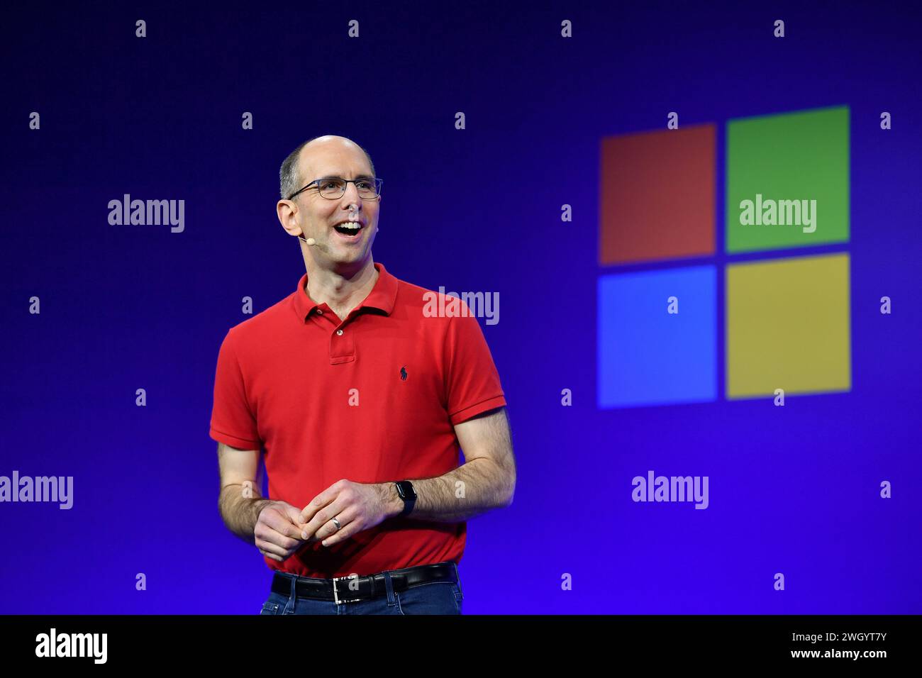 Sydney, Australia. 07th Feb, 2024. Microsoft AI Group executive vice ...