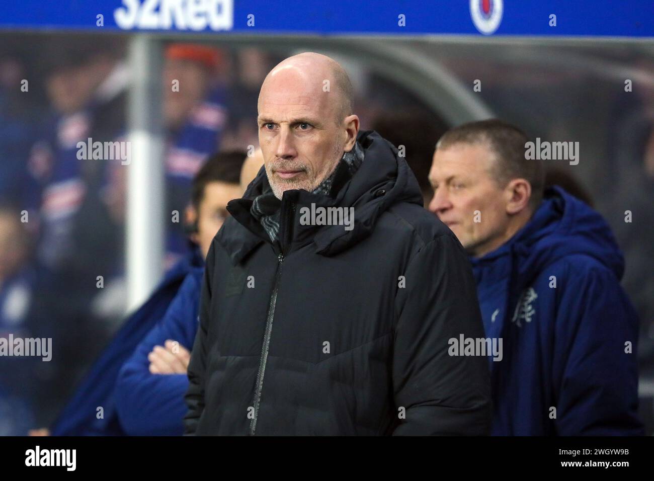 Glasgow, UK. 06th Feb, 2024. Rangers play against Aberdeen at Ibrox ...