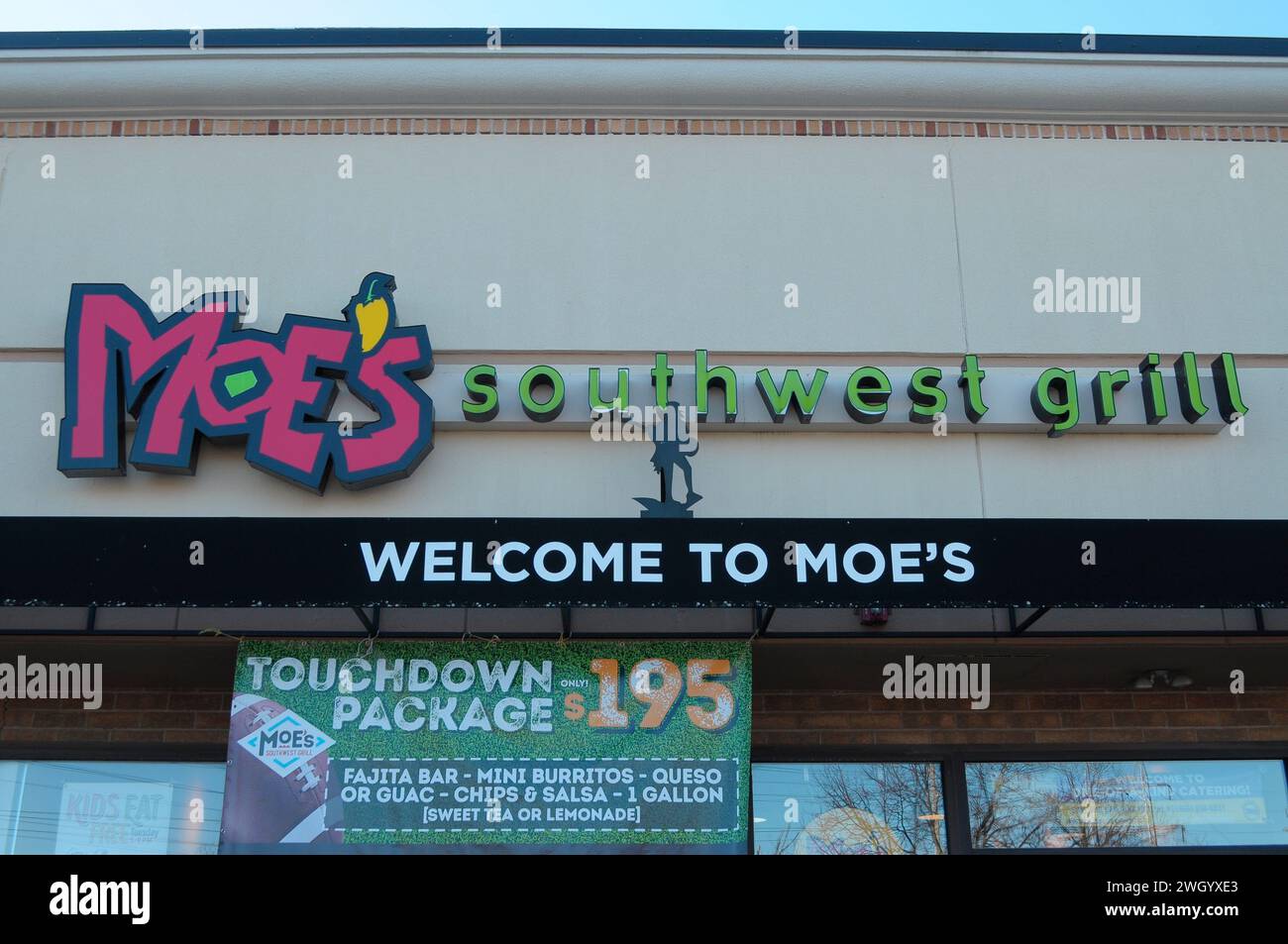 Moes southwest grill logo hi-res stock photography and images - Alamy