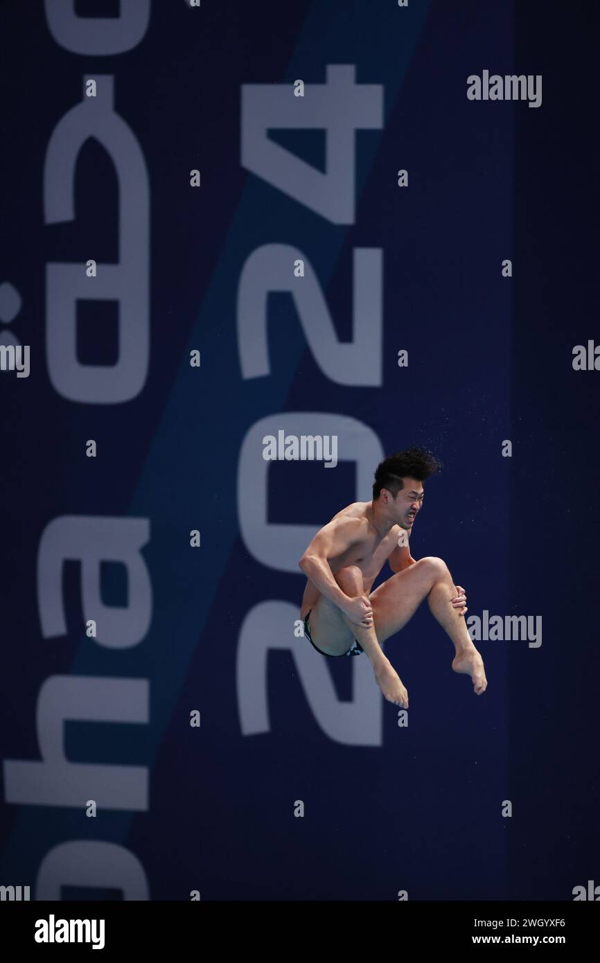 Doha, Qatar. 6th Feb, 2024. Sho Sakai (JPN) Diving : World Aquatics ...