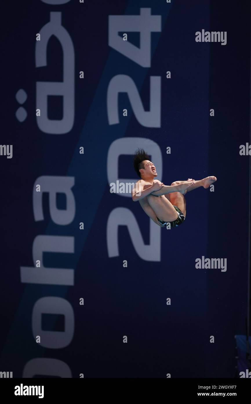 Doha, Qatar. 6th Feb, 2024. Sho Sakai (JPN) Diving : World Aquatics ...