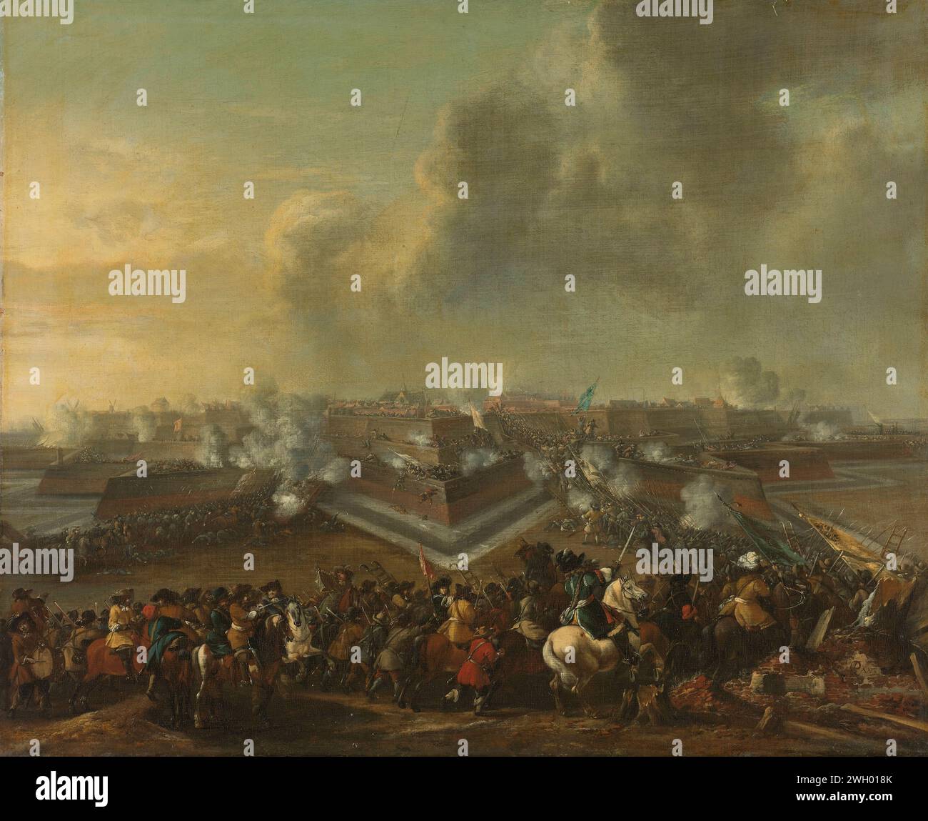 Attack on the ramparts hi-res stock photography and images - Alamy