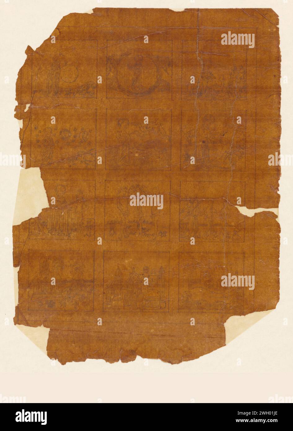 Twelve performances at the Bible book Genesis, Anonymous, Cornelis ...
