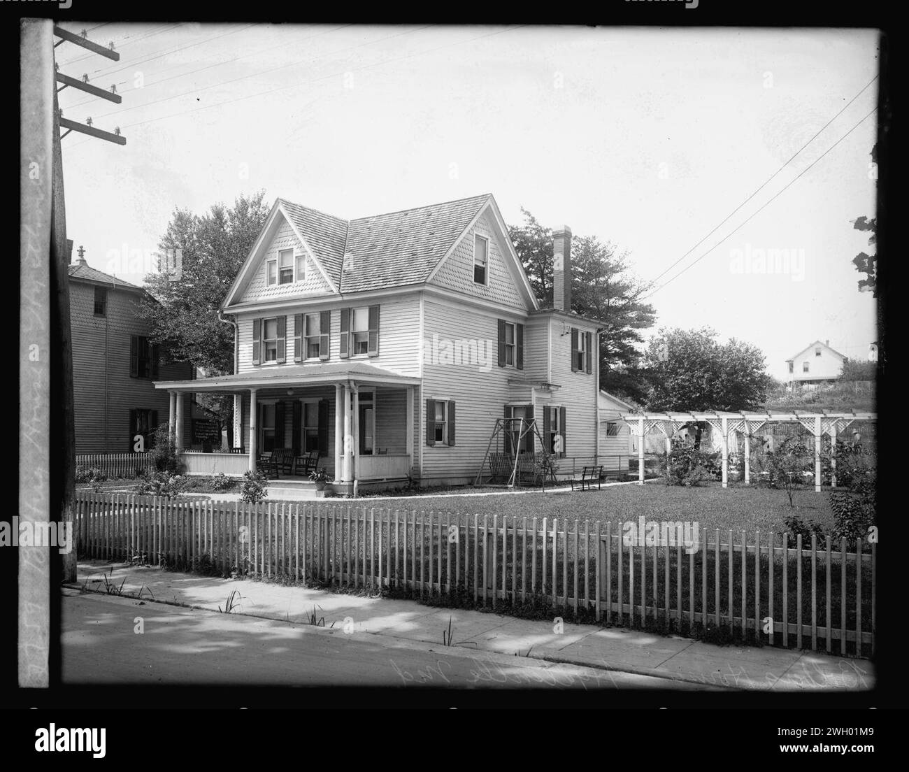 Balberg house, Hyattsville, (Maryland Stock Photo - Alamy