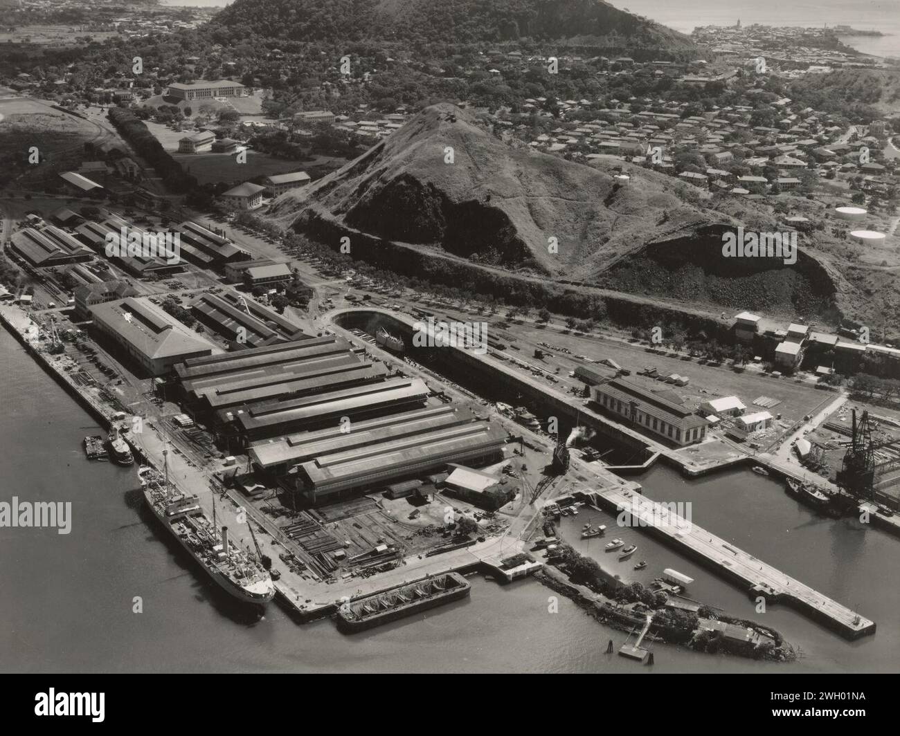 Balboa panama canal zone hi-res stock photography and images - Alamy
