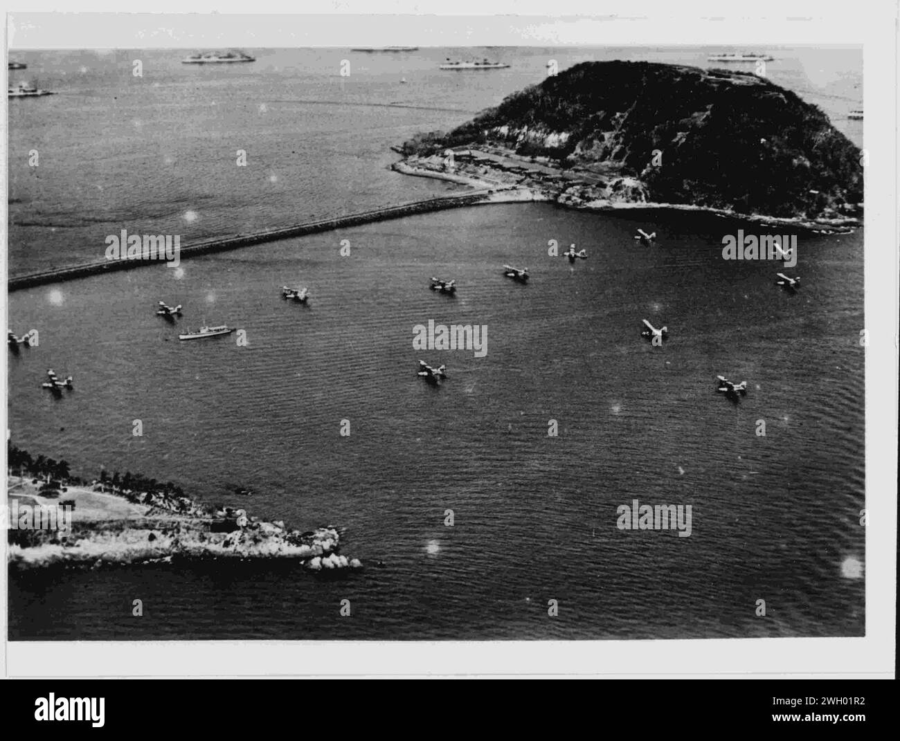 Balboa panama canal zone Black and White Stock Photos & Images - Alamy