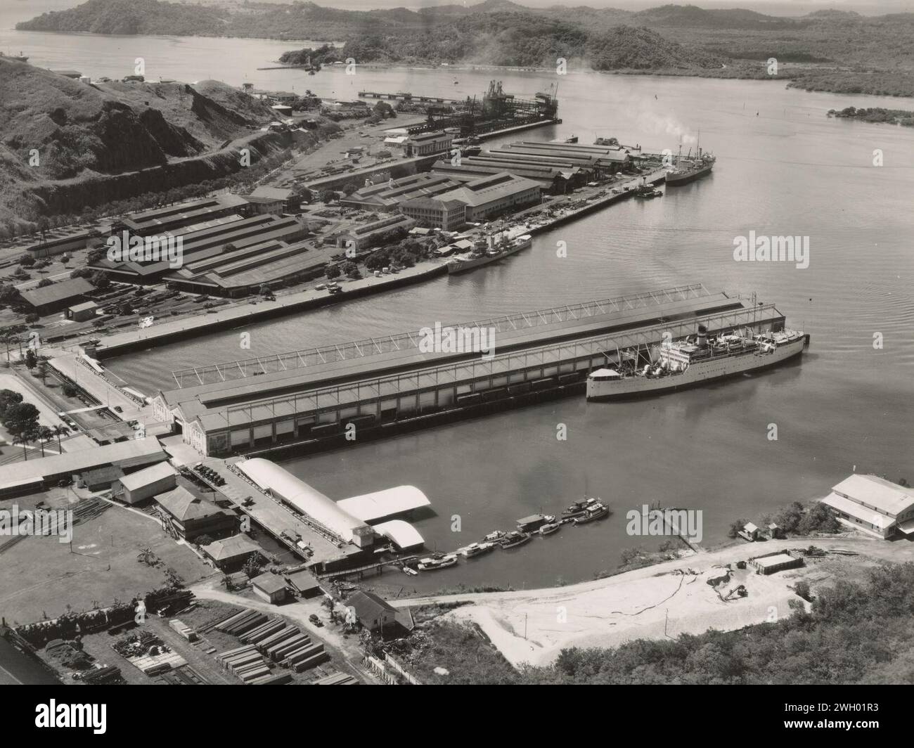 Balboa panama canal zone hi-res stock photography and images - Alamy