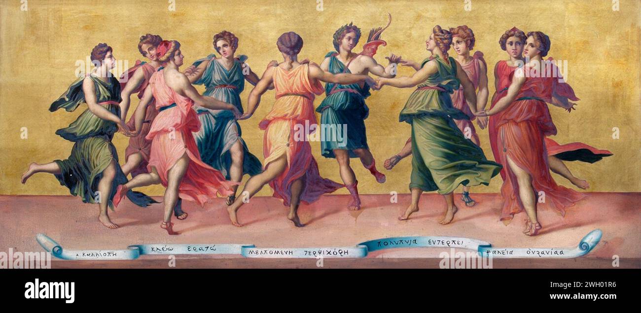 The dance of muses hi-res stock photography and images - Alamy