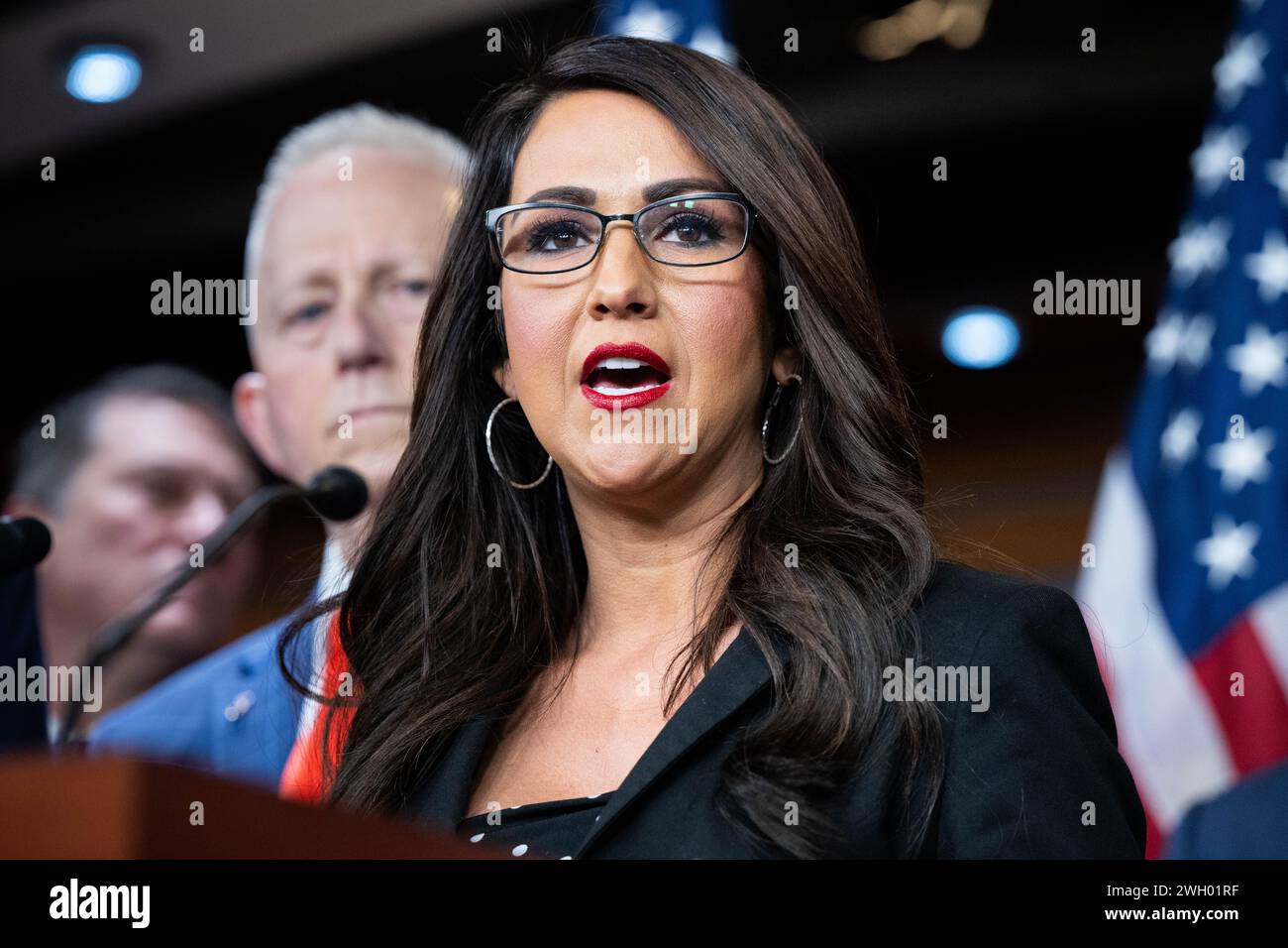 Lauren boebert trump hi-res stock photography and images - Alamy
