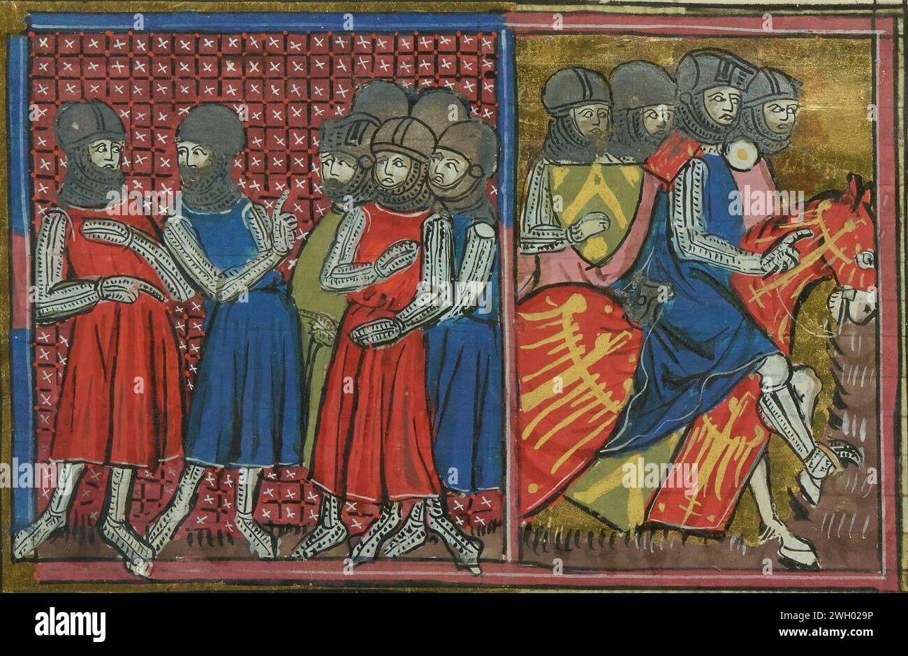 Baldwin I of Jerusalem depart Stock Photo - Alamy