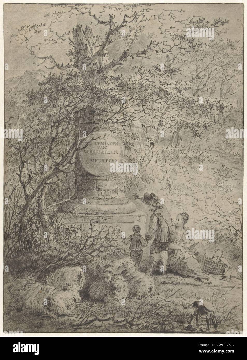 Cartouche drawings hi-res stock photography and images - Alamy