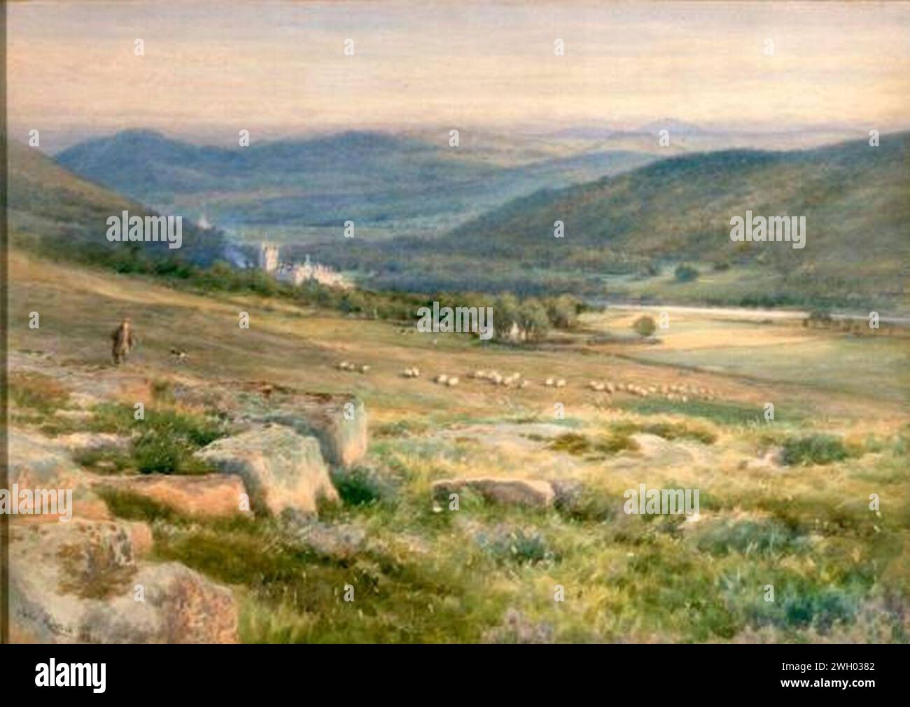 Balmoral Castle by John Mitchell - John Mitchell Stock Photo - Alamy