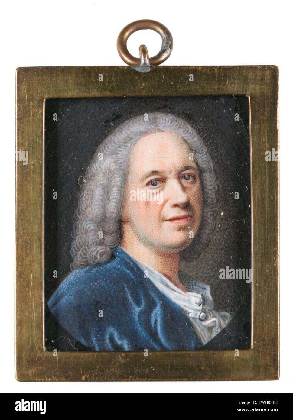 Balthasar Denner - Self-portrait Stock Photo - Alamy