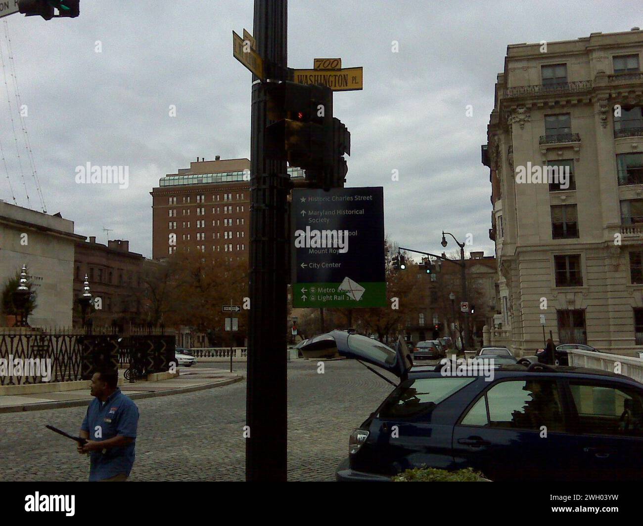 Baltimore's Historic Charles Street - A Step Away From Pedestrian ...