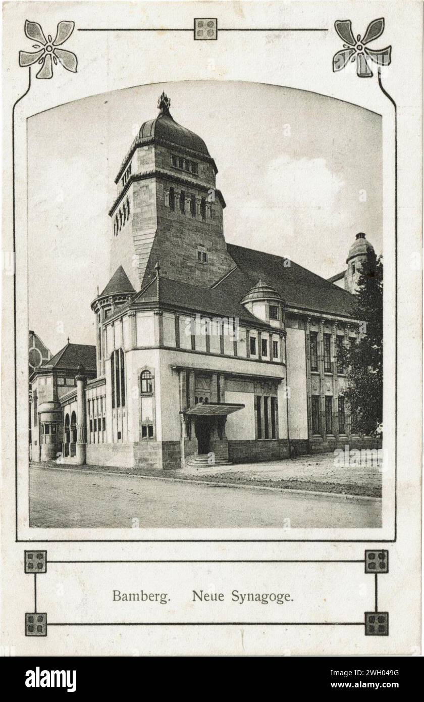 Bamberg. Neue Synagoge Stock Photo - Alamy