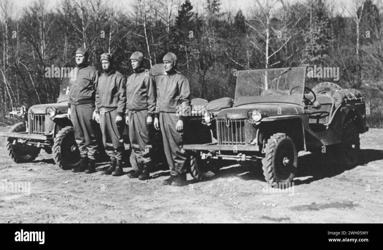 Bantam BRC (60) MK IIs - Jeeps altered motorbikes in the Army Fort Knox ...