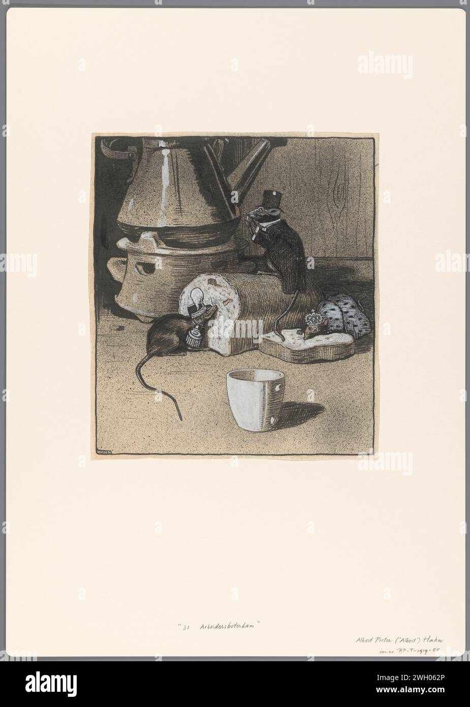 Design for a political cartoon: the greedy rodents. On the Workers ...