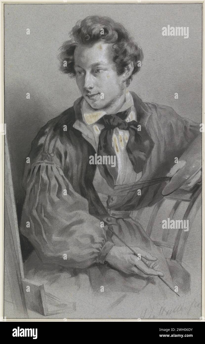 Portrait of Petrus Kiers, for the donkey, Hendrik Leonard Muller, 1816 ...