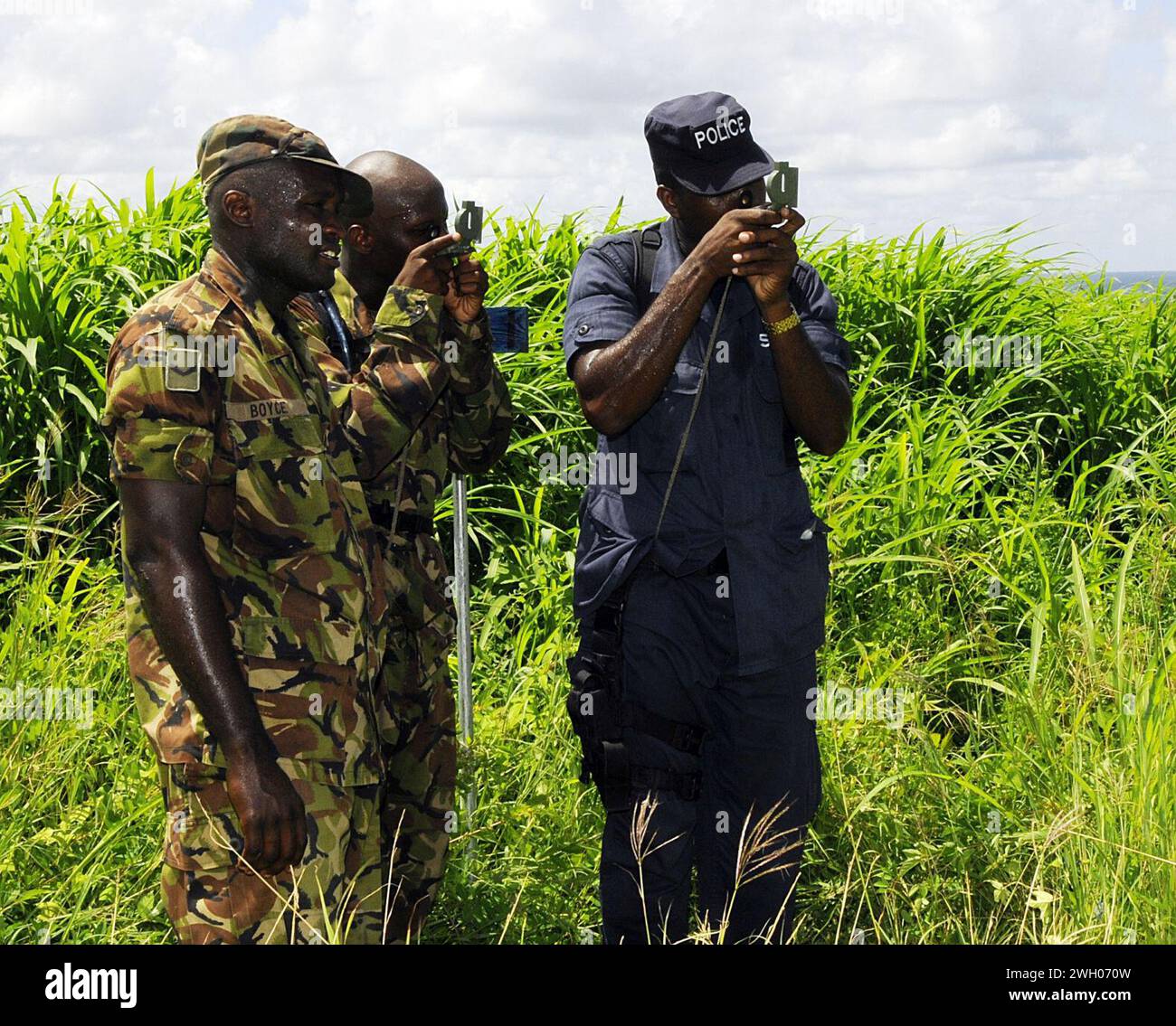 Barbados Defense Force, 2010 Stock Photo - Alamy