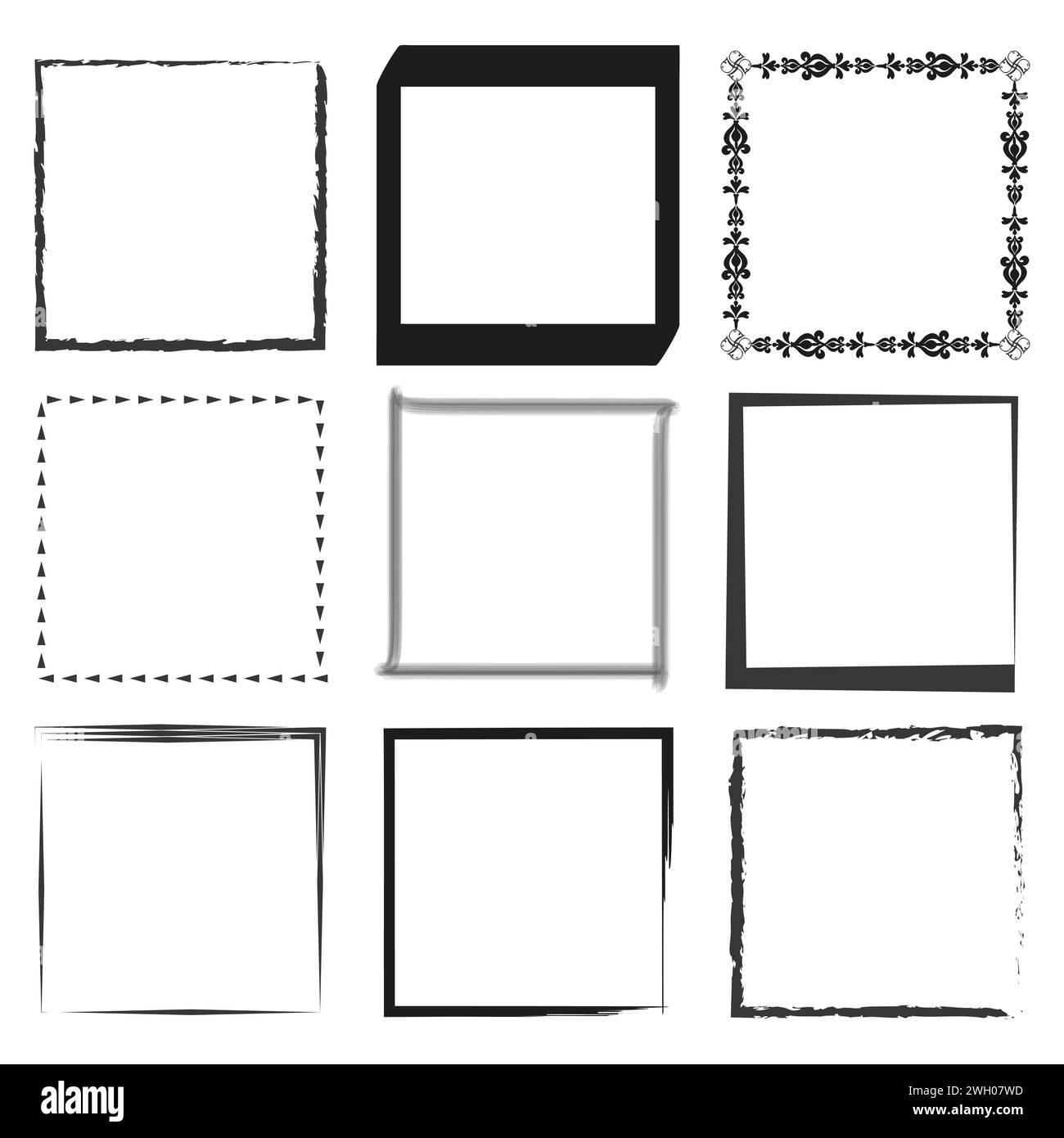 Blank picture frames school hi-res stock photography and images - Alamy