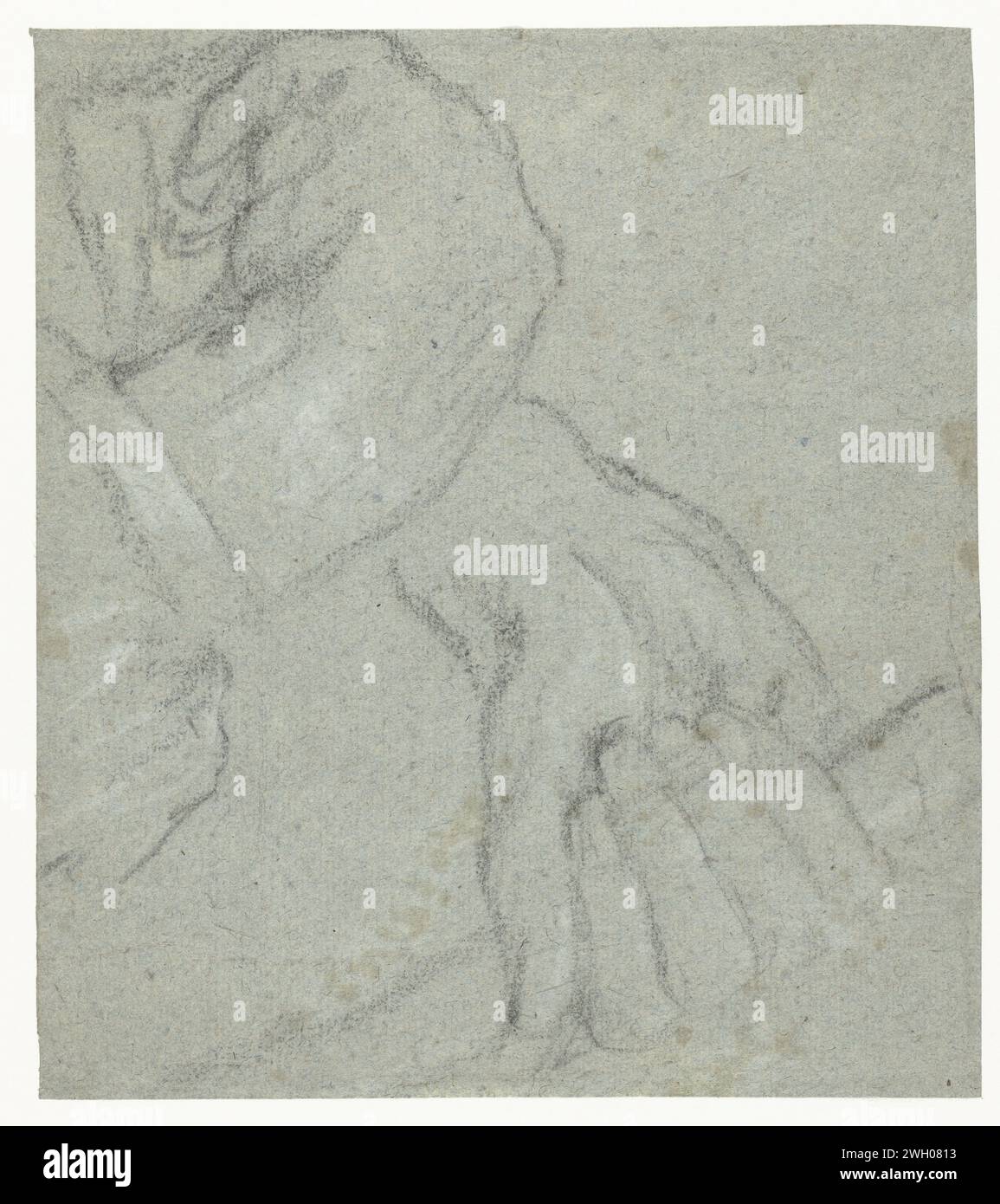 Two Hands, Anthony Van Dyck, 1610 - 1641 drawing Two hands, the left ...