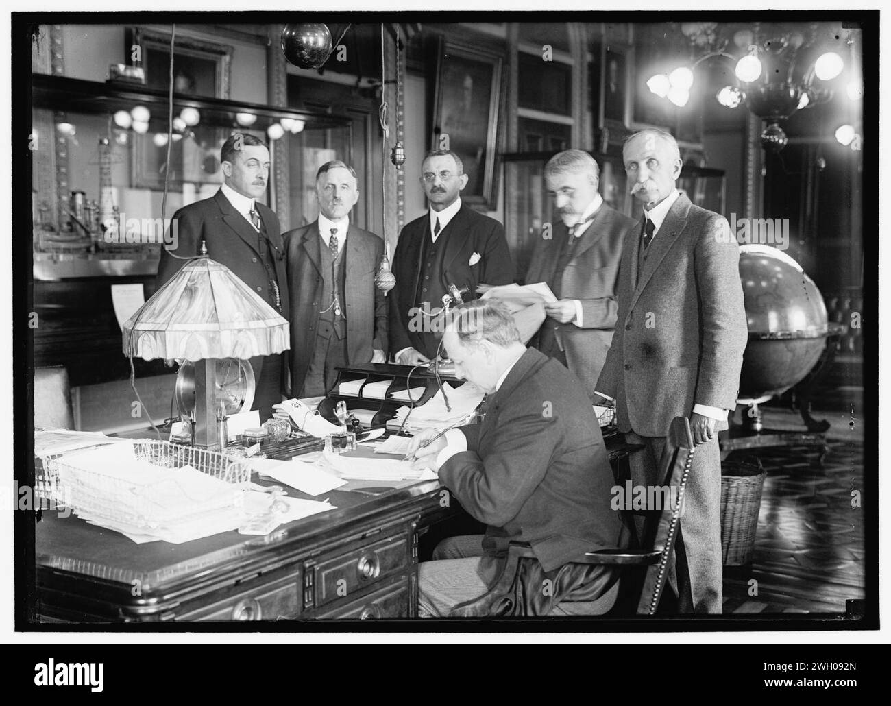 BARNETT, GEORGE, MAJ. GEN., COMMANDANT, U.S.M.C.; BLUE, VICTOR, REAR ...