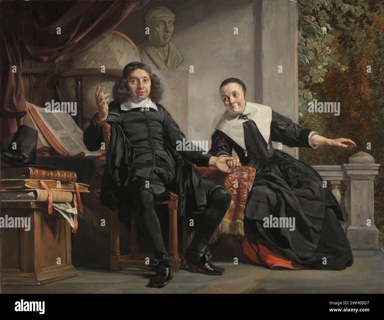 Abraham Casteleyn and His Wife, Margarieta van Bancken, Jan de Bray ...