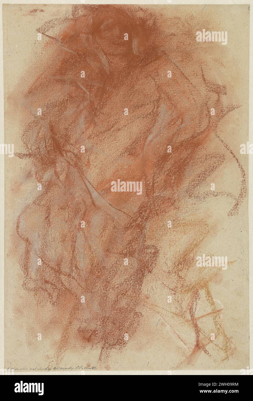 Sitting woman, Antonio Mancini, 1862 - 1930 drawing paper. sitting ...