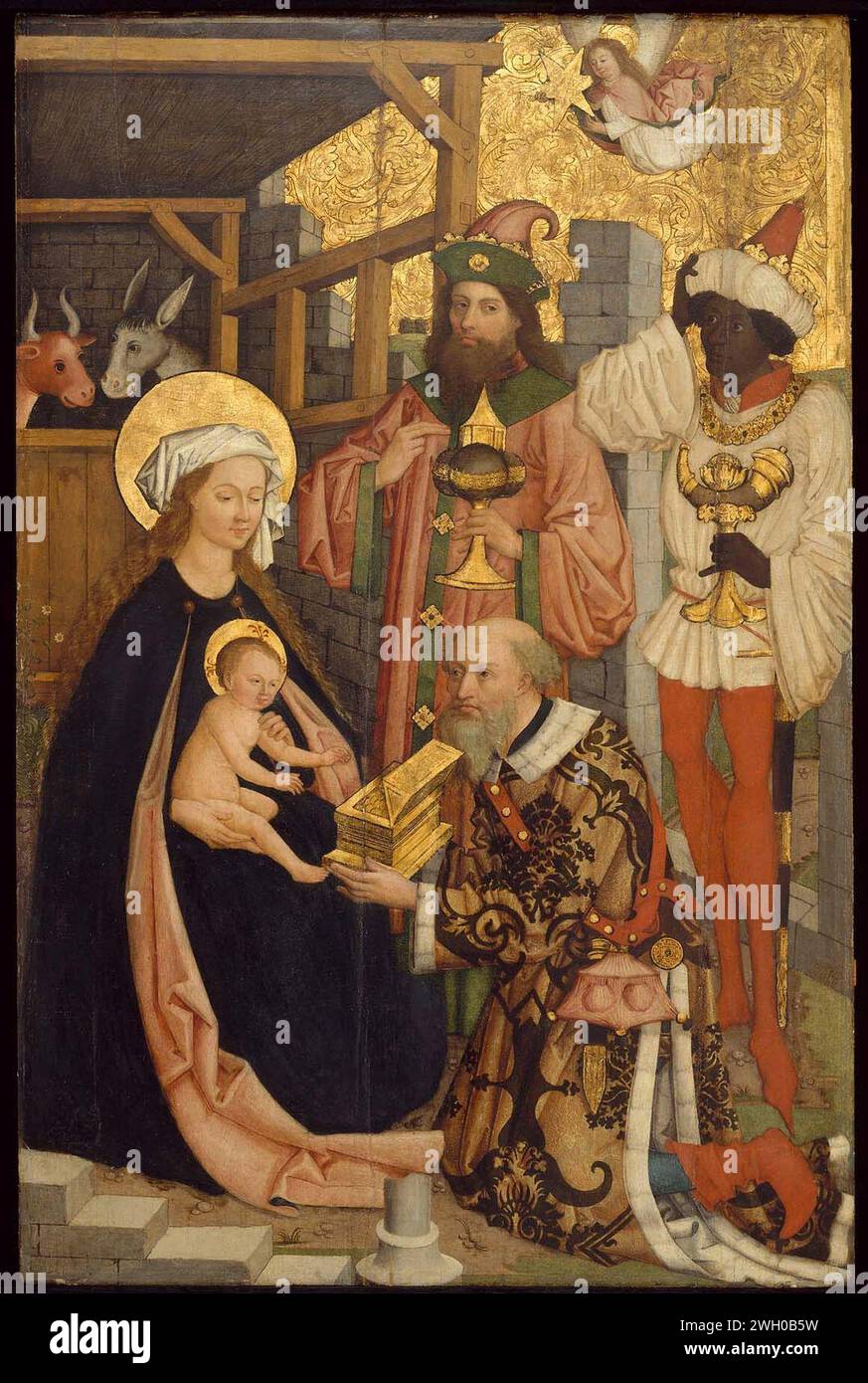 Bartholome Zeitblom - Adoration of the Magi Stock Photo - Alamy