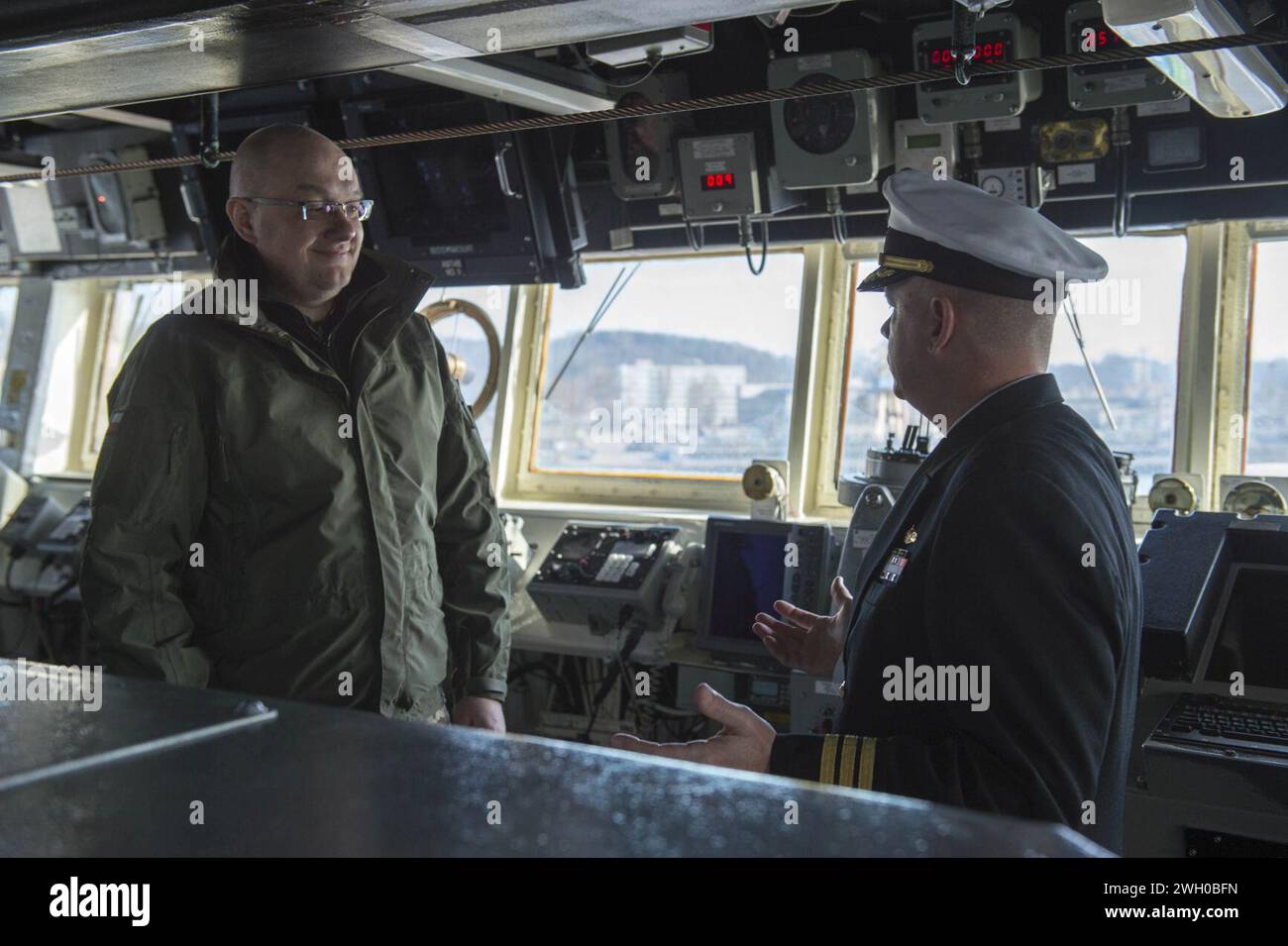 Bartłomiej Grabski and Charles Hampton Stock Photo - Alamy