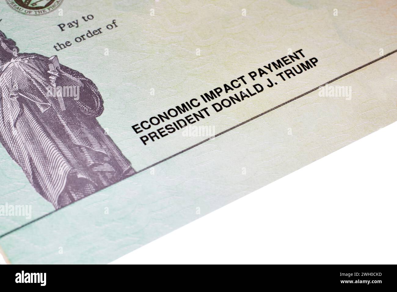 Treasury check hi-res stock photography and images - Alamy