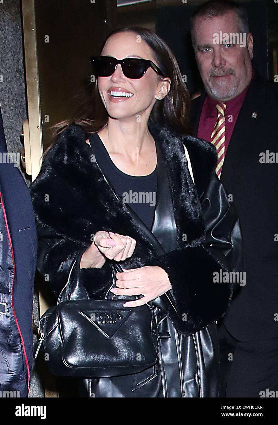 NEW YORK, NY FEBRUARY 6: Kay Adams seen at Late Night with Seth Meyers ...