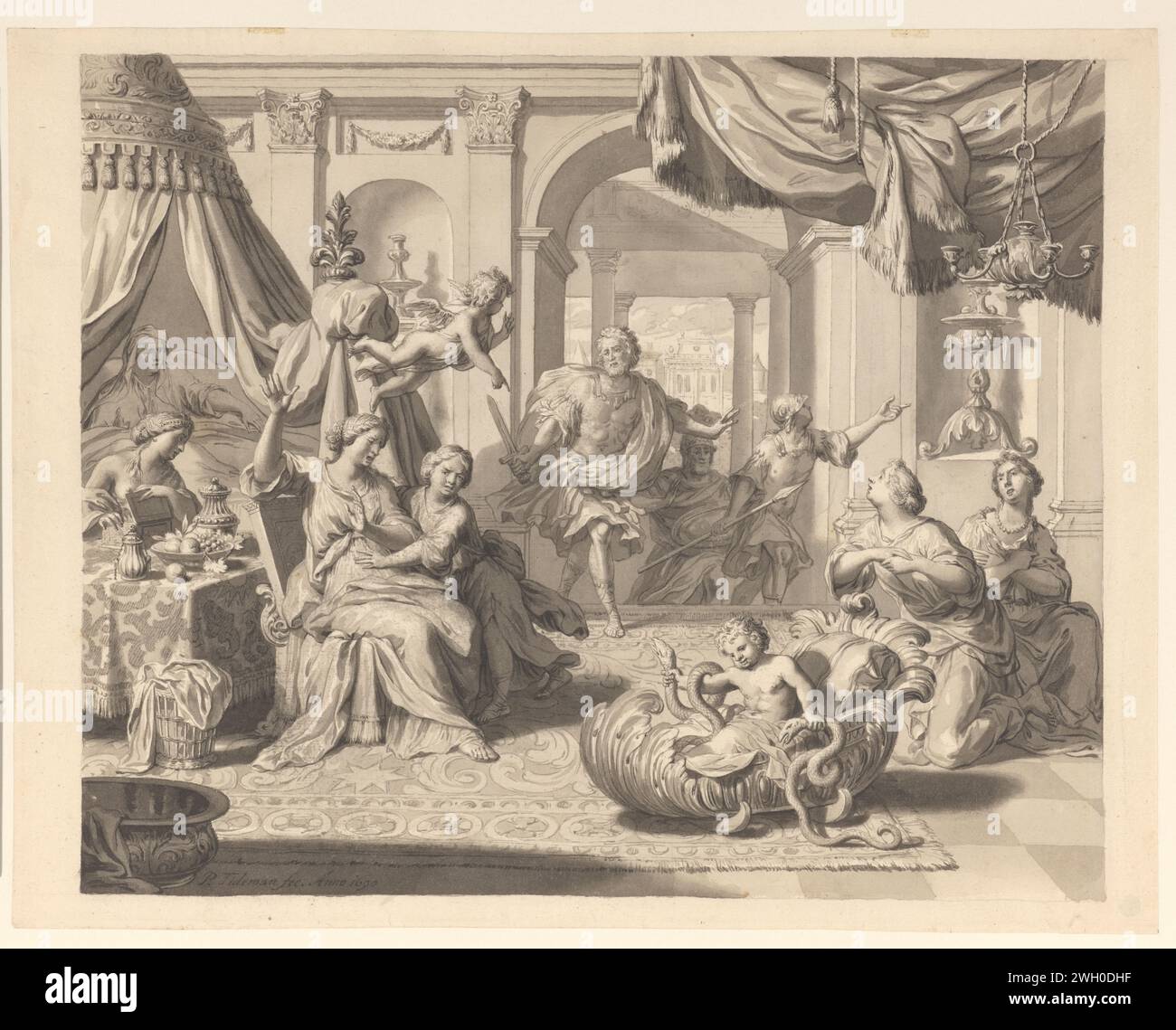 The infant heracles hi-res stock photography and images - Alamy