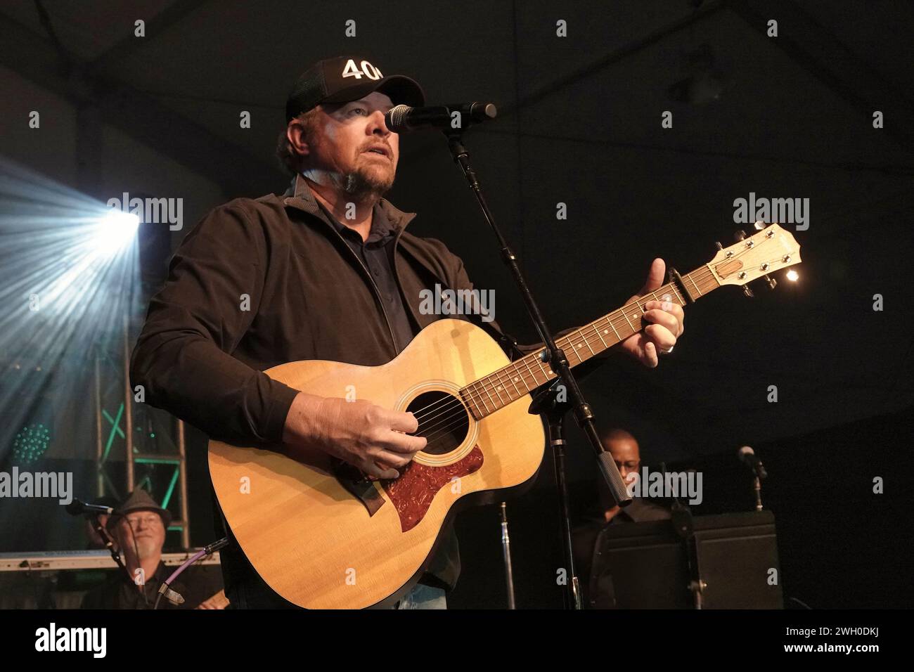 AT&T Pro-Am Golf 7th February 2020. Pebble Beach, CA., USA Toby Keith ...