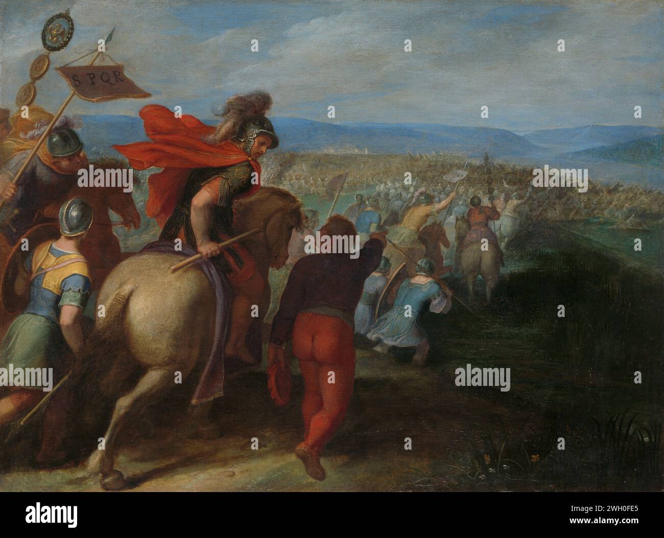 The Romans nearly Overpower the Army of Julius Civilis through the ...