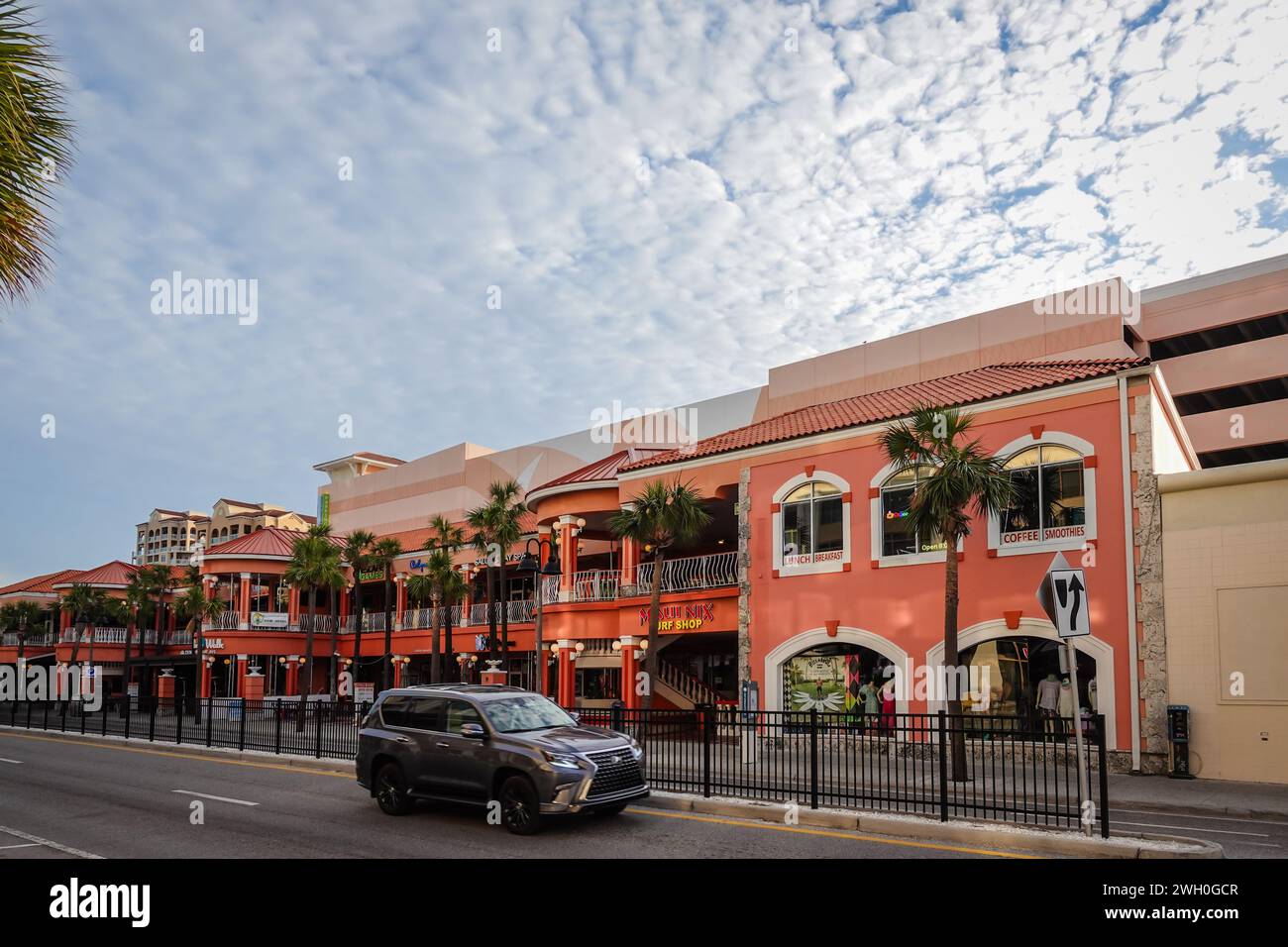 Pelican Walk Plaza in Clearwater, Florida, stands out with its vibrant ...