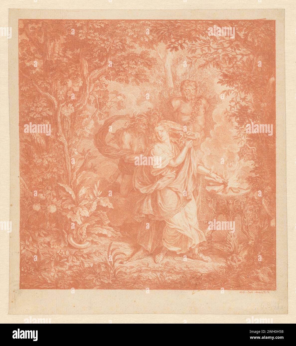 Woman sacrifices a fatal wood block under pressure from the Erinyen ...