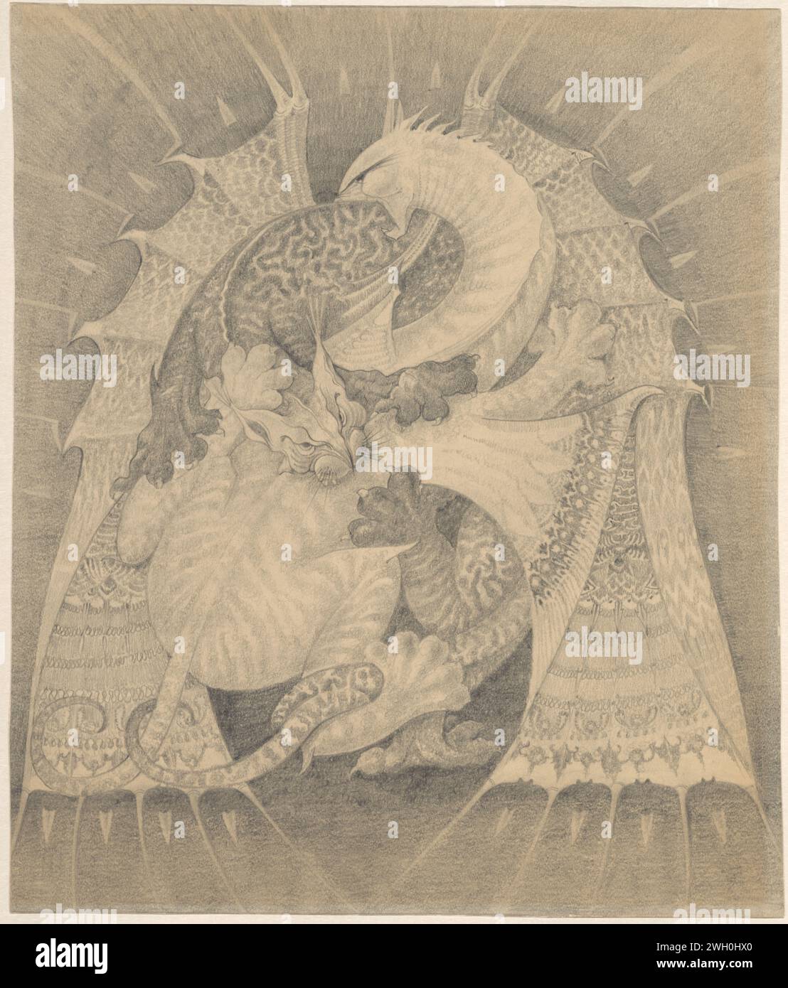 Winged dragon figures hi-res stock photography and images - Alamy