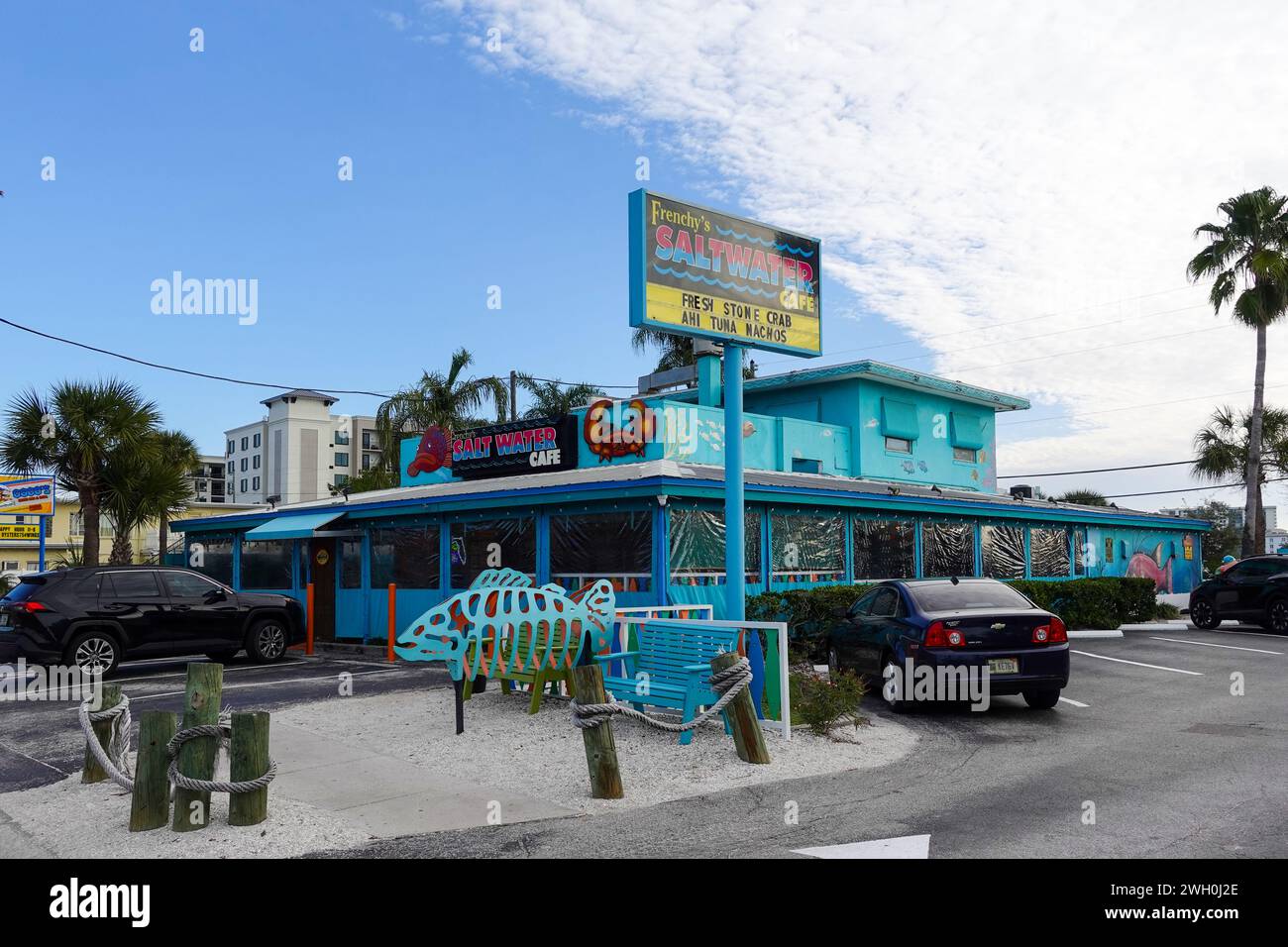 Frenchy's Saltwater Cafe in Clearwater, Florida Stock Photo - Alamy