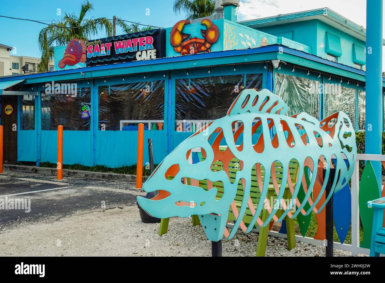 Frenchy's Saltwater Cafe in Clearwater, Florida Stock Photo - Alamy