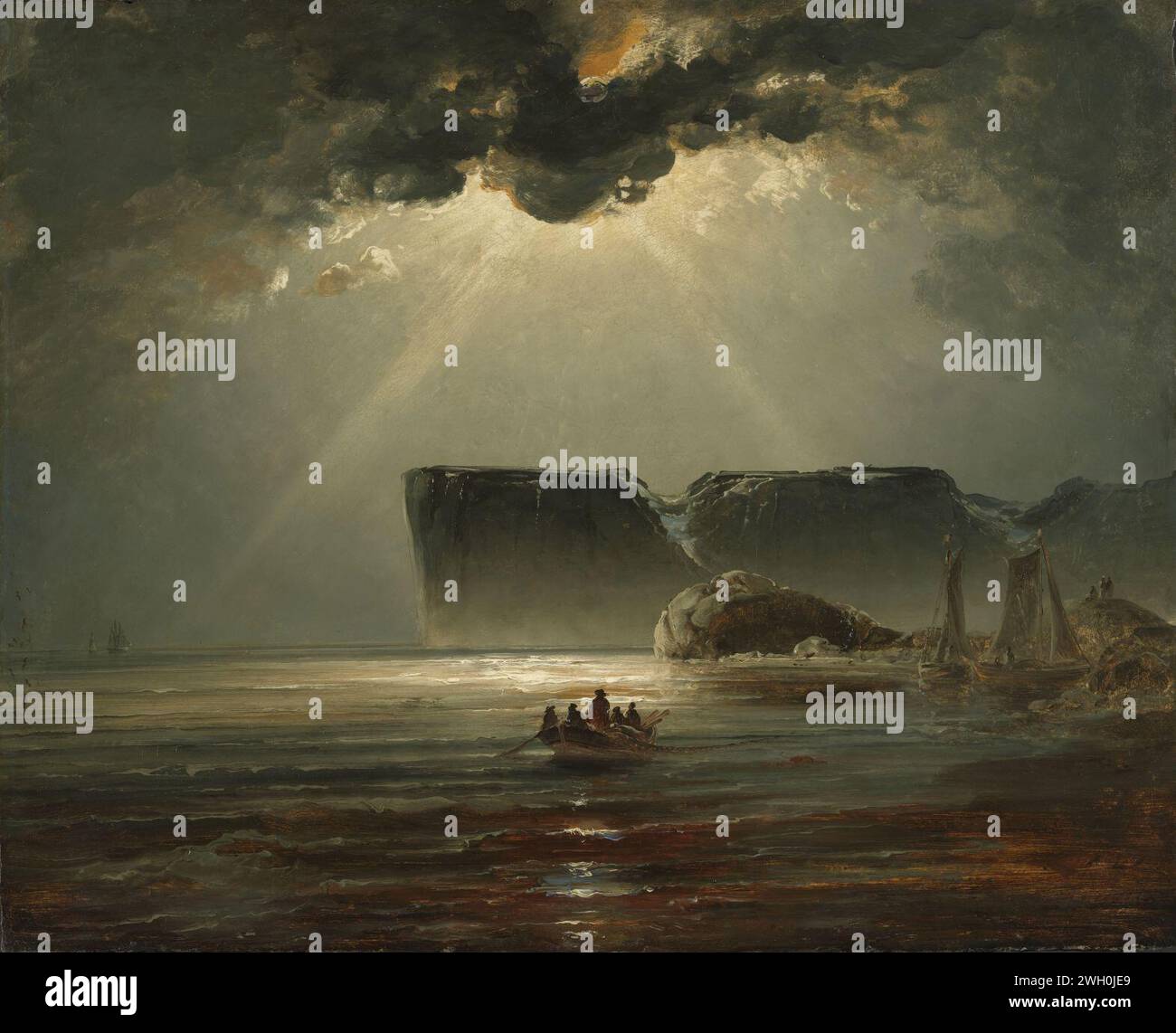 Peder Balke - From North Cape Stock Photo - Alamy