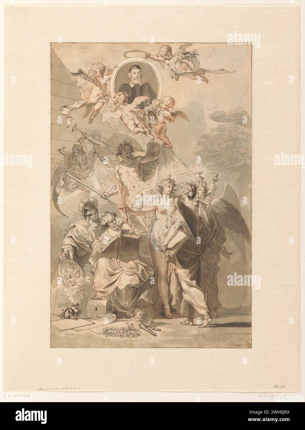 Frontispiece Design for Edward Simson, Chronicon Catholicon, Jan ...