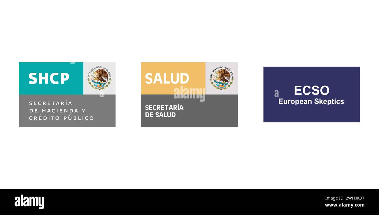 Vector logo salud hi-res stock photography and images - Alamy