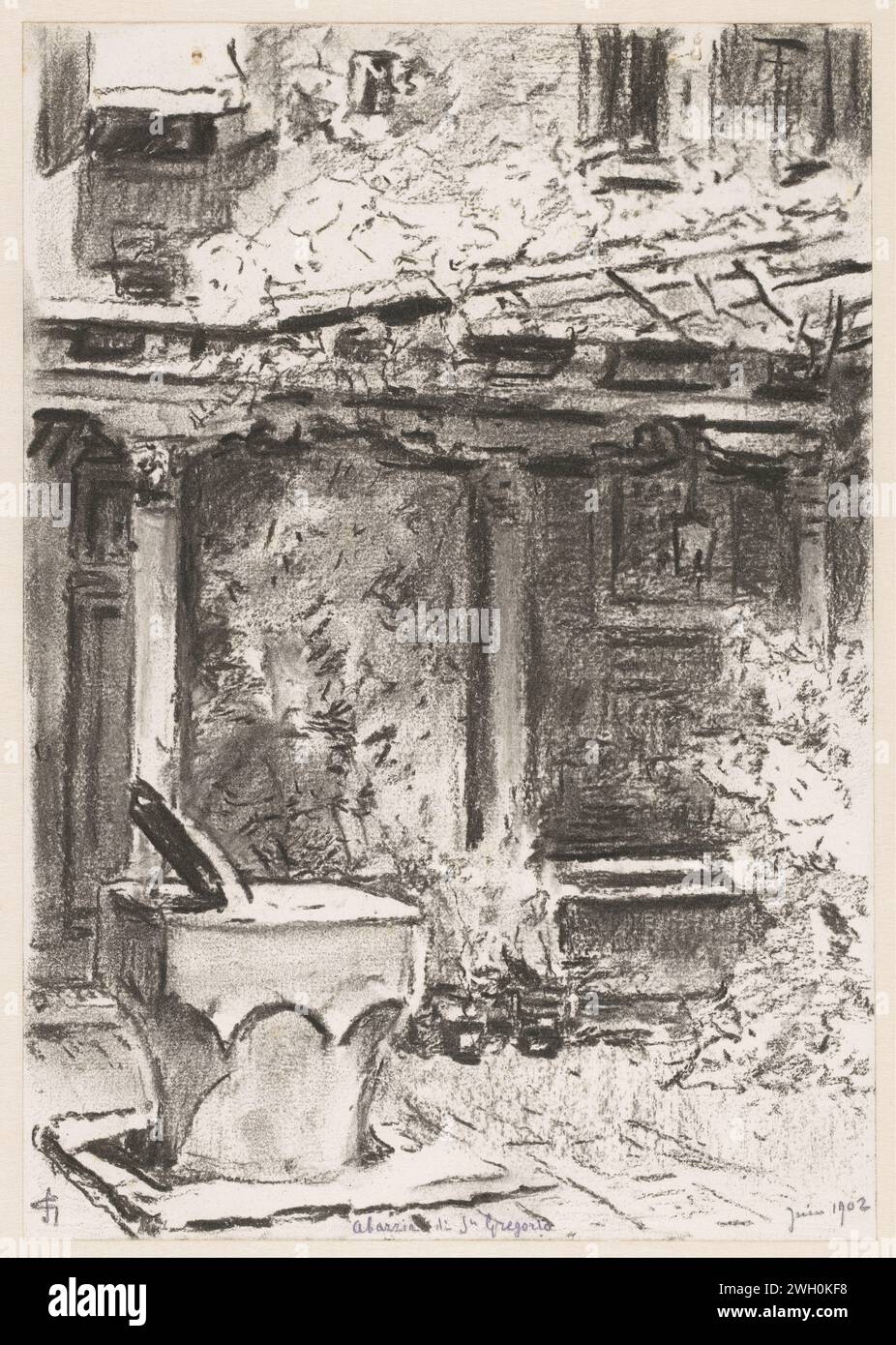 Abbazia di s gregoriano hi-res stock photography and images - Alamy