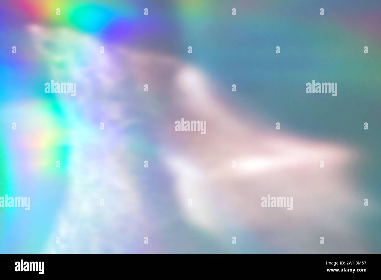 Abstract colorful rainbow background, holographic backdrop, light ...