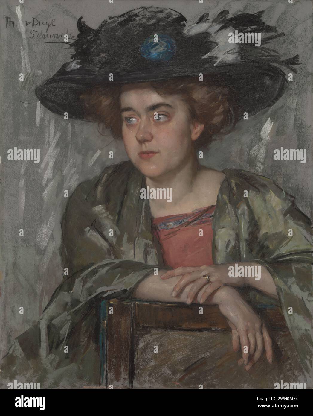 Paret Van Sorellalla, unrelated Swimmer, 1906 - 1918 Portrait of ...