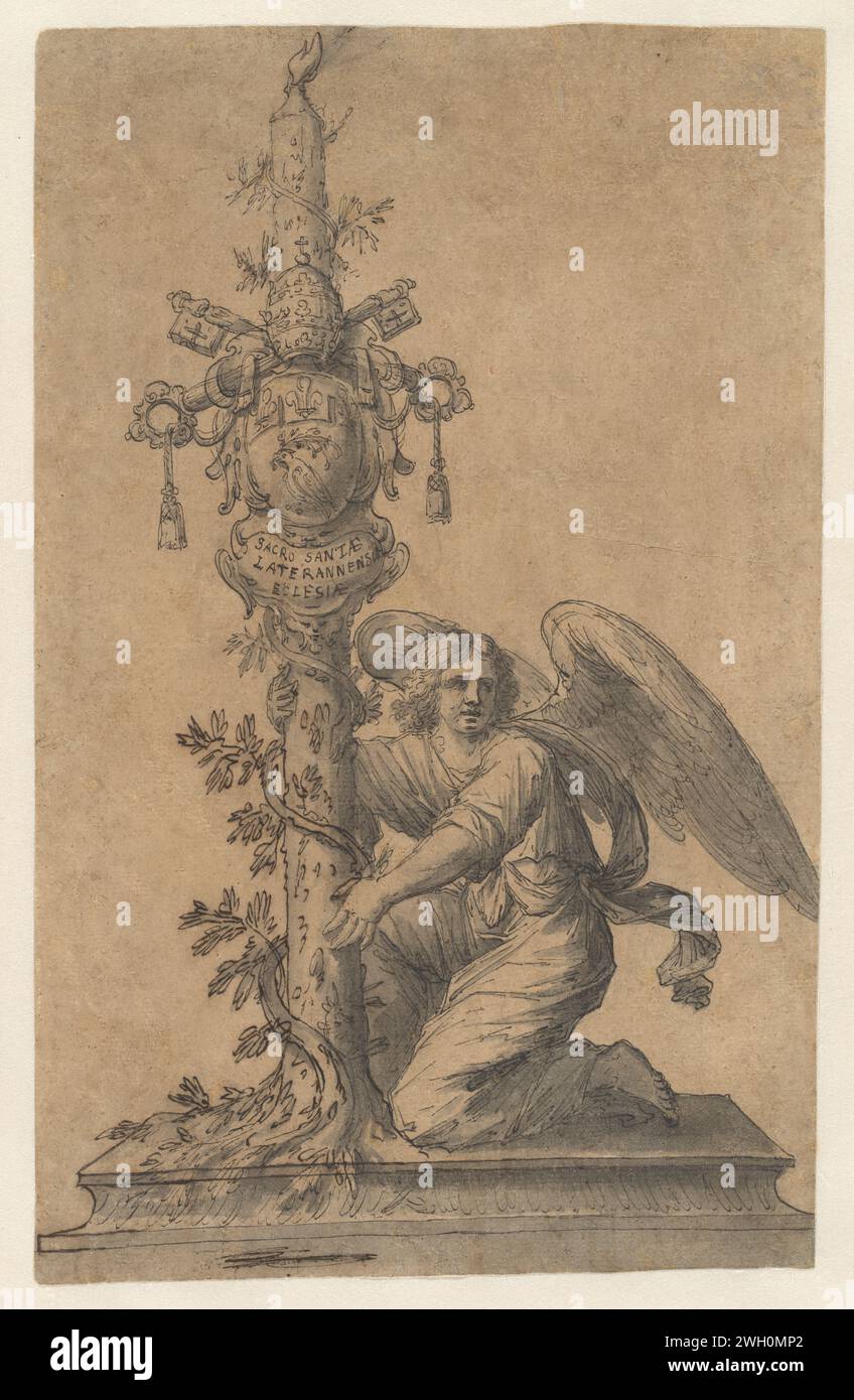 Candlestick with angel, Francesco Mochi (attributed to), c. 1650 A ...