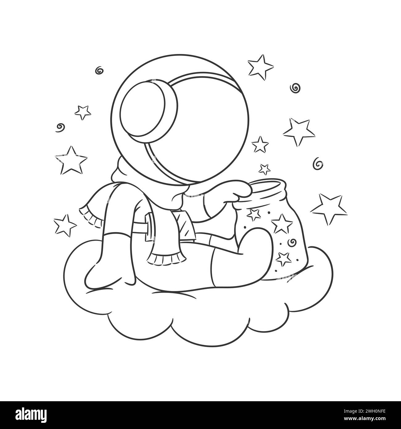 Space ship coloring Cut Out Stock Images & Pictures - Alamy
