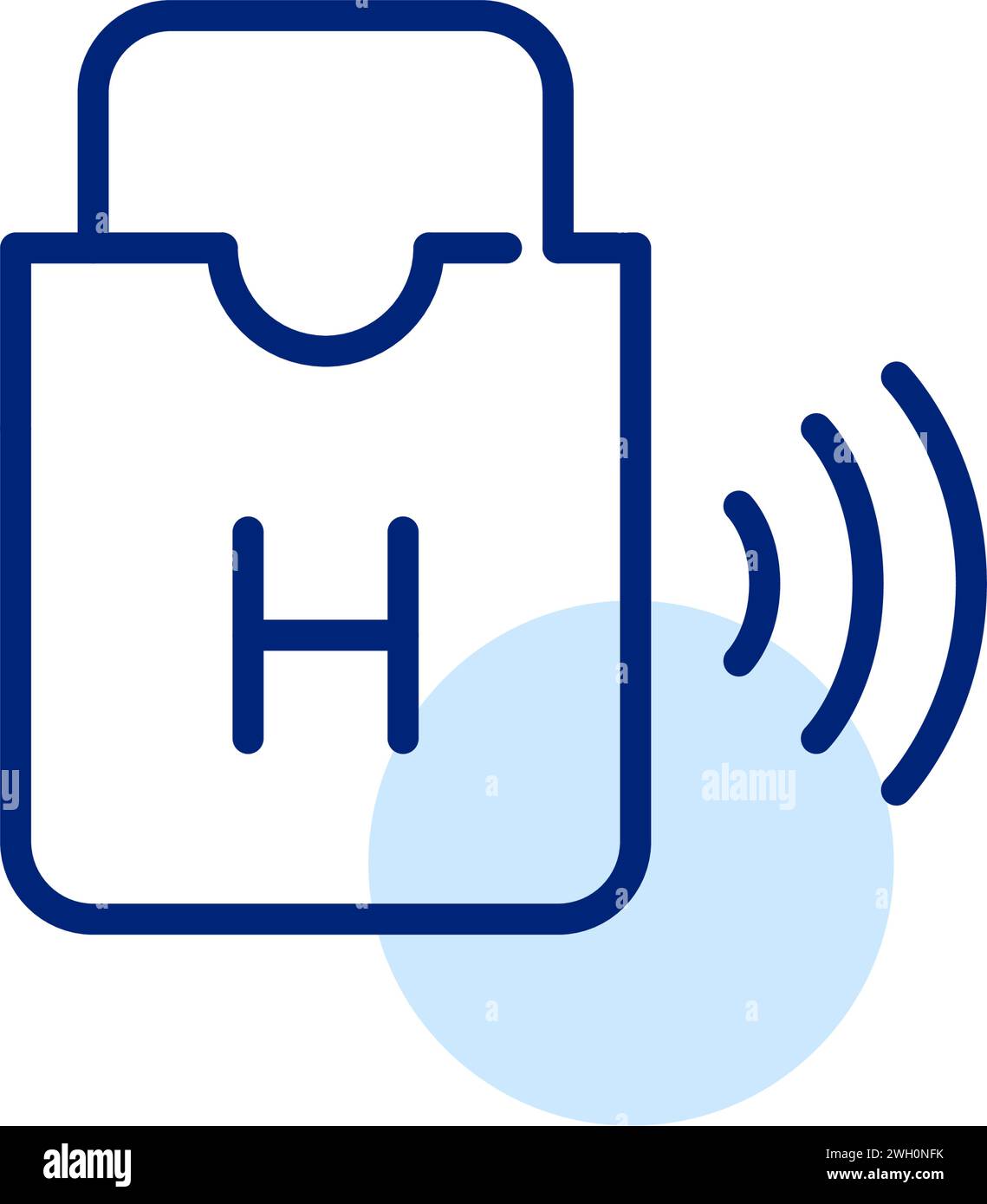 Hotel Key Card In A Holder Pixel Perfect Editable Stroke Icon Stock Vector Image And Art Alamy